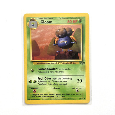 Gloom - #37/64 - Jungle Set - 1999 WOTC Pokemon Card Uncommon - LP | eBay