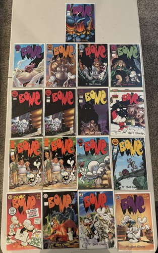BONE Cartoon/Comic Books / IMAGE Comics By JEFF SMITH LOT Of 17 | eBay