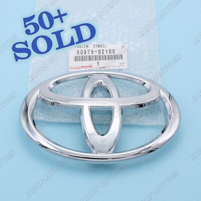 💯 Genuine Toyota Rav4 Avalon Highlander Front Radiator Grille Logo ...