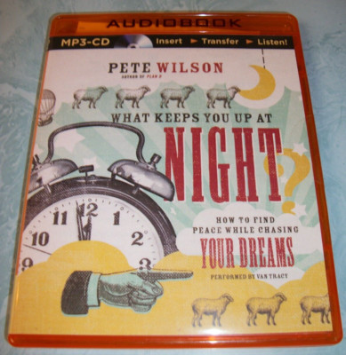 What Keeps You up at Night? by Pete Wilson (CD MP3, Unabridged) New ...