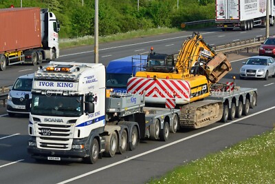 Truck Photo 12x8 - Scania R730 - Ivor King - VX13 AVR | eBay UK