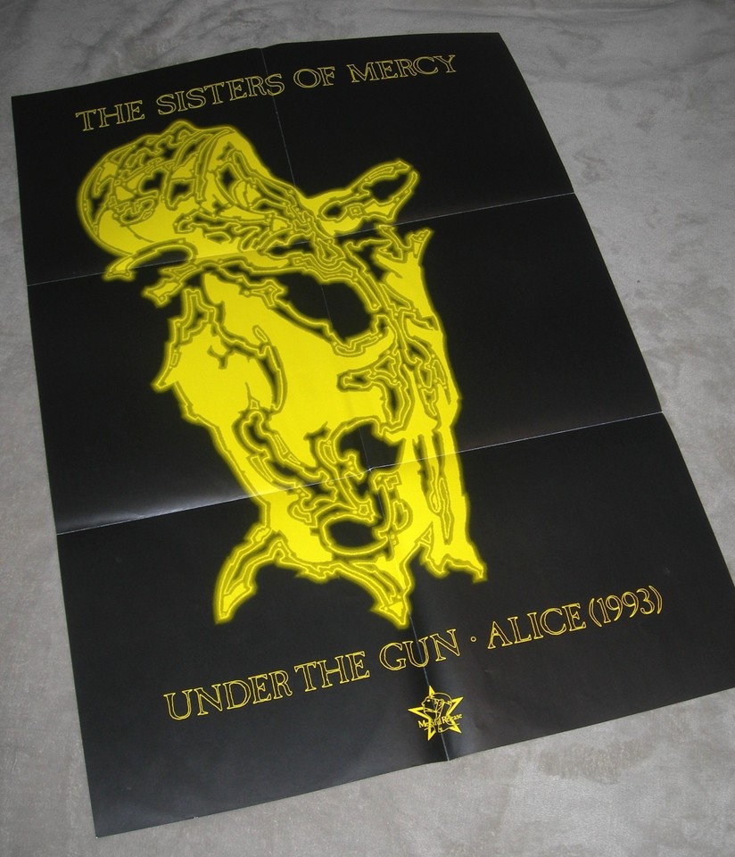 THE SISTERS OF MERCY – UNDER THE GUN 12" With Giant Poster | eBay