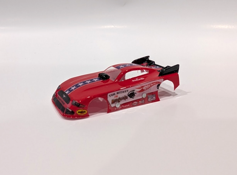 Custom Painted Lexan HO Slot Car Body 1/64 For Viper/BSRT/Wizzard ...