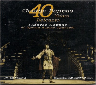 George Pappas 40 Years Belcanto (CD) | eBay