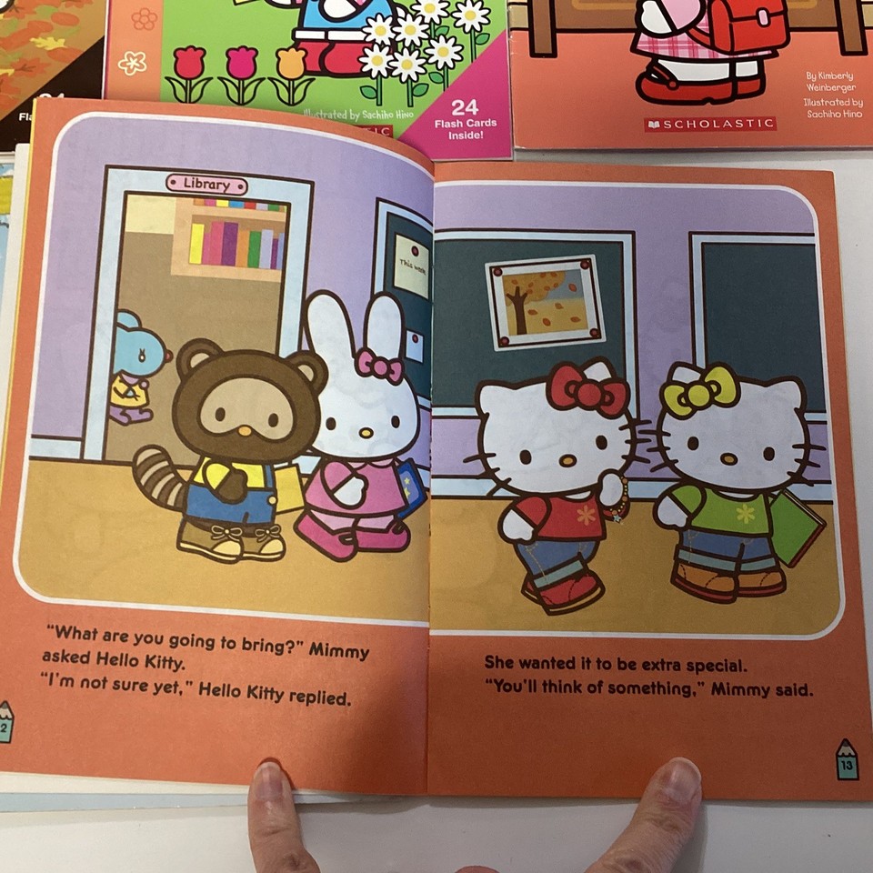 Hello Kitty Cat Preschool Kindergarten 1st 2nd Grade Children's Story 9 ...