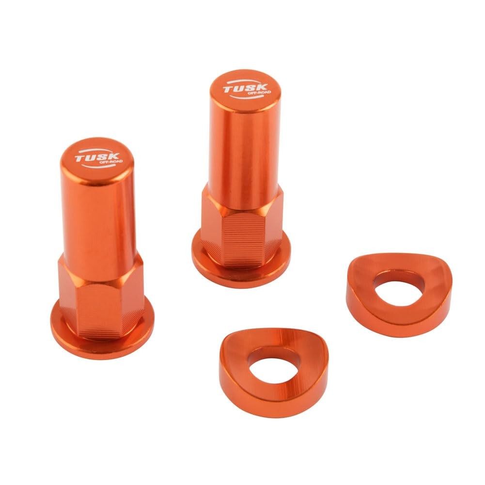 Tusk Rim Lock Nut/Spacer Kit Orange For YAMAHA TTR230 2005-2009,2011 ...