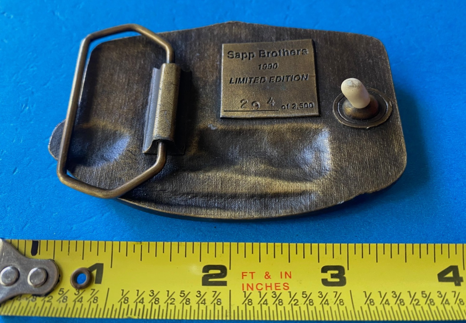 SAPP BROTHERS TRUCK STOP BELT BUCKLE KENWORTH MACK PETERBILT ...