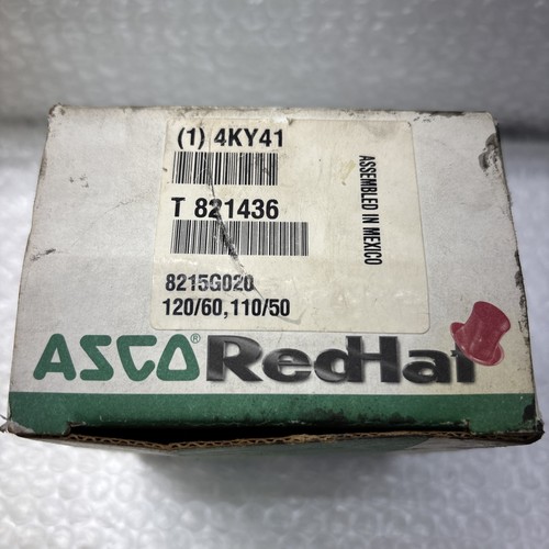 ** NEW ASCO RED HAT 8215G020 SOLENOID VALVE FAST SHIPPING &WARRANTY# | eBay