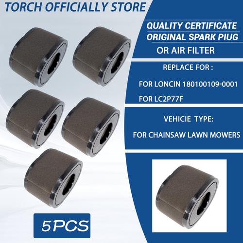 5X AIR FILTER 180100109 Replace Parts For LONCIN LC2P77F LC2P80F ...