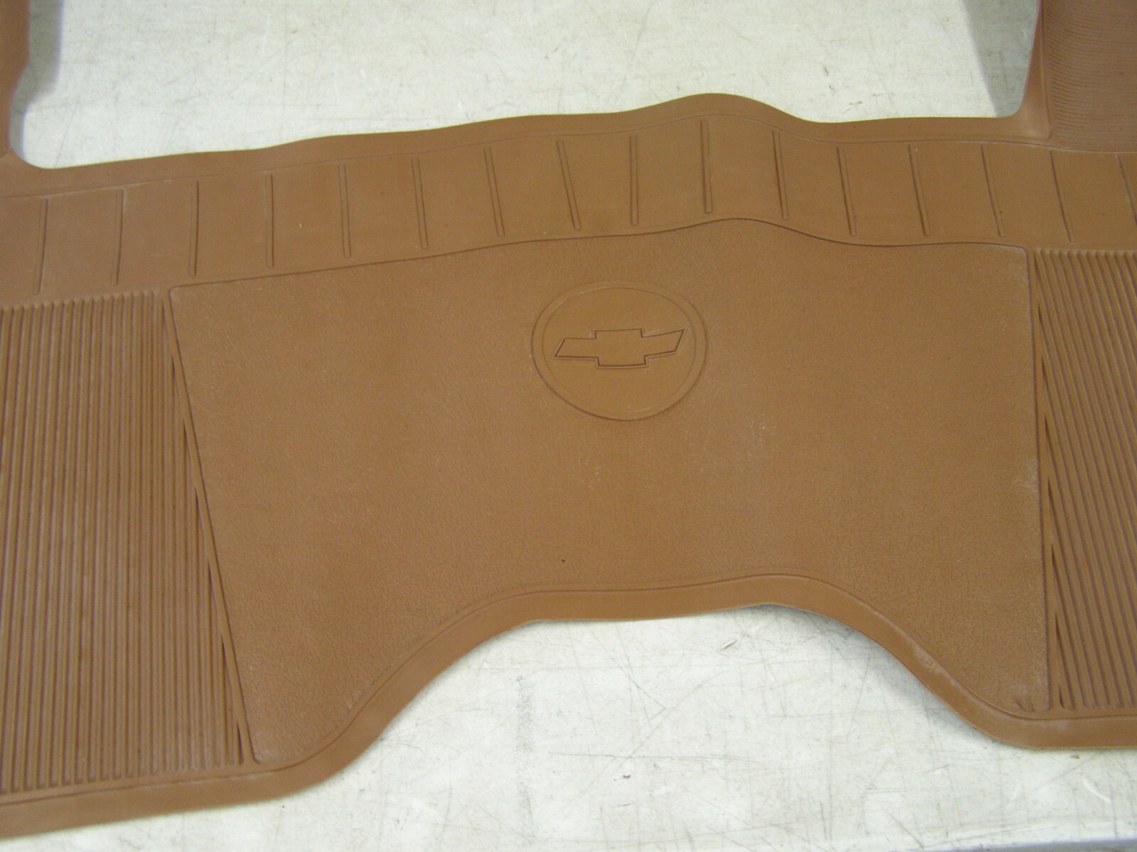 NOS OEM 1964 Chevelle Saddle Brown Front Floor Mat Chevrolet Chevy 1965 ...