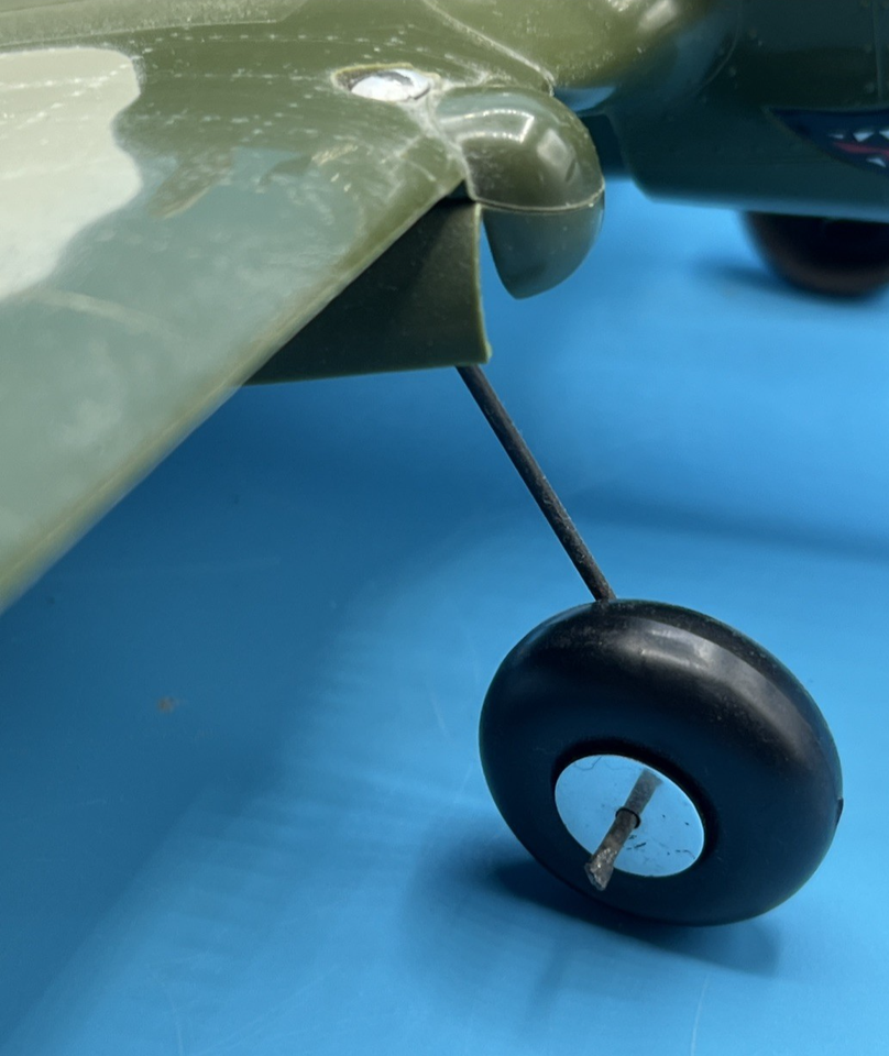 Vtg Cox Curtiss P-40 Warhawk.049 Gas Powered Model Airplane Thimble ...