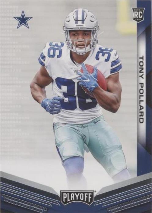 2019 Panini Playoff - Rookies Tony Pollard #236 (RC) for sale online | eBay