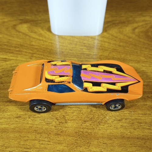 Hot Wheels Vintage Corvette Stingray Orange BW Blackwall Hong Kong 1980 ...