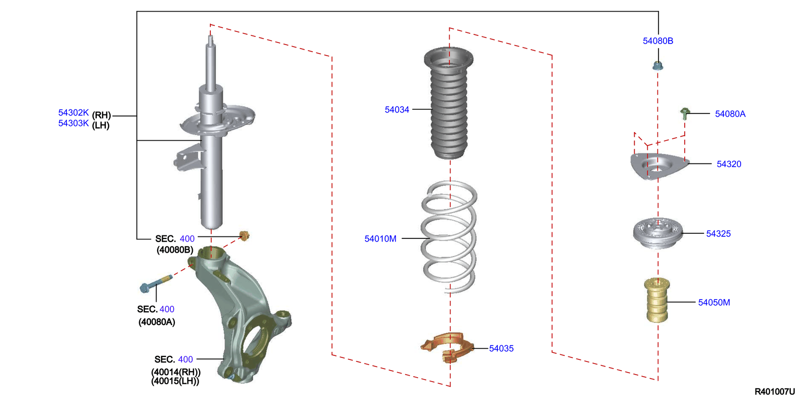 NISSAN OEM 2021 Rogue Suspension Components-Lower Cntrl Arm 545016RA0B ...