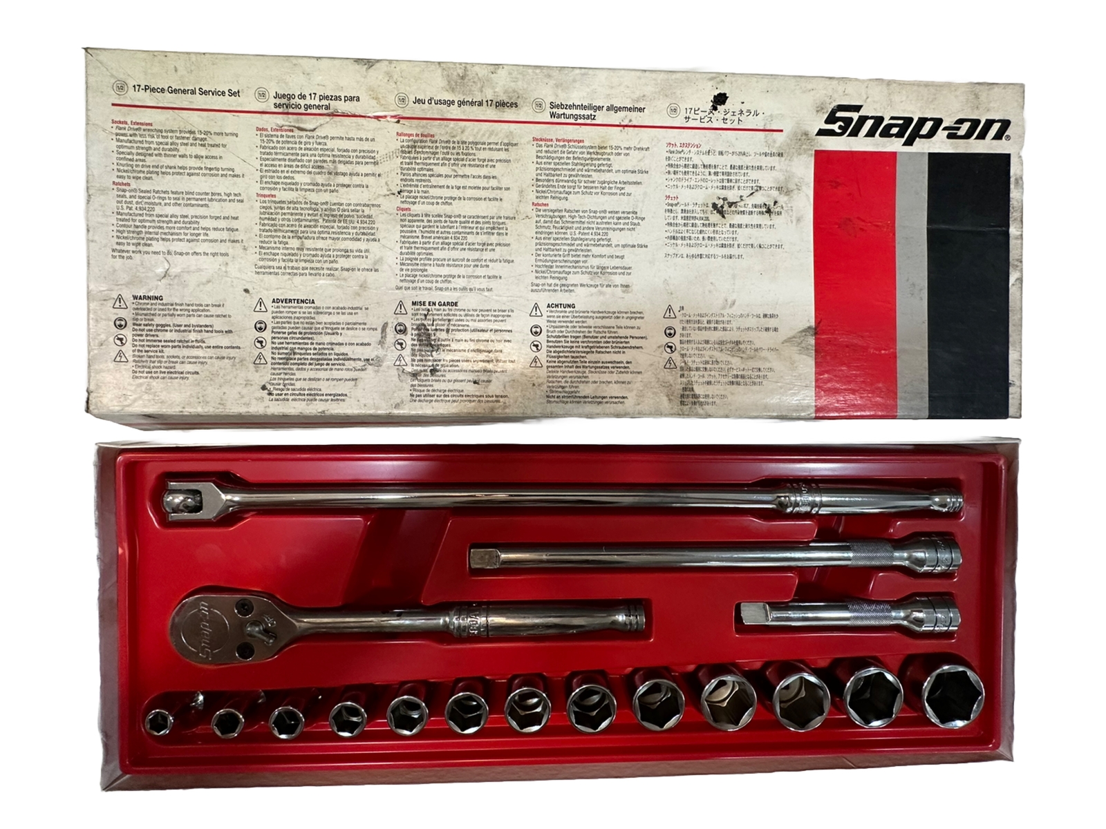 Snap-On Tools 17 Piece General Service Set | eBay