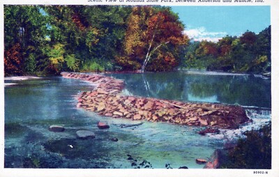 Muncie Indiana Scenic View Mounds State Park Anderson and Muncie ...