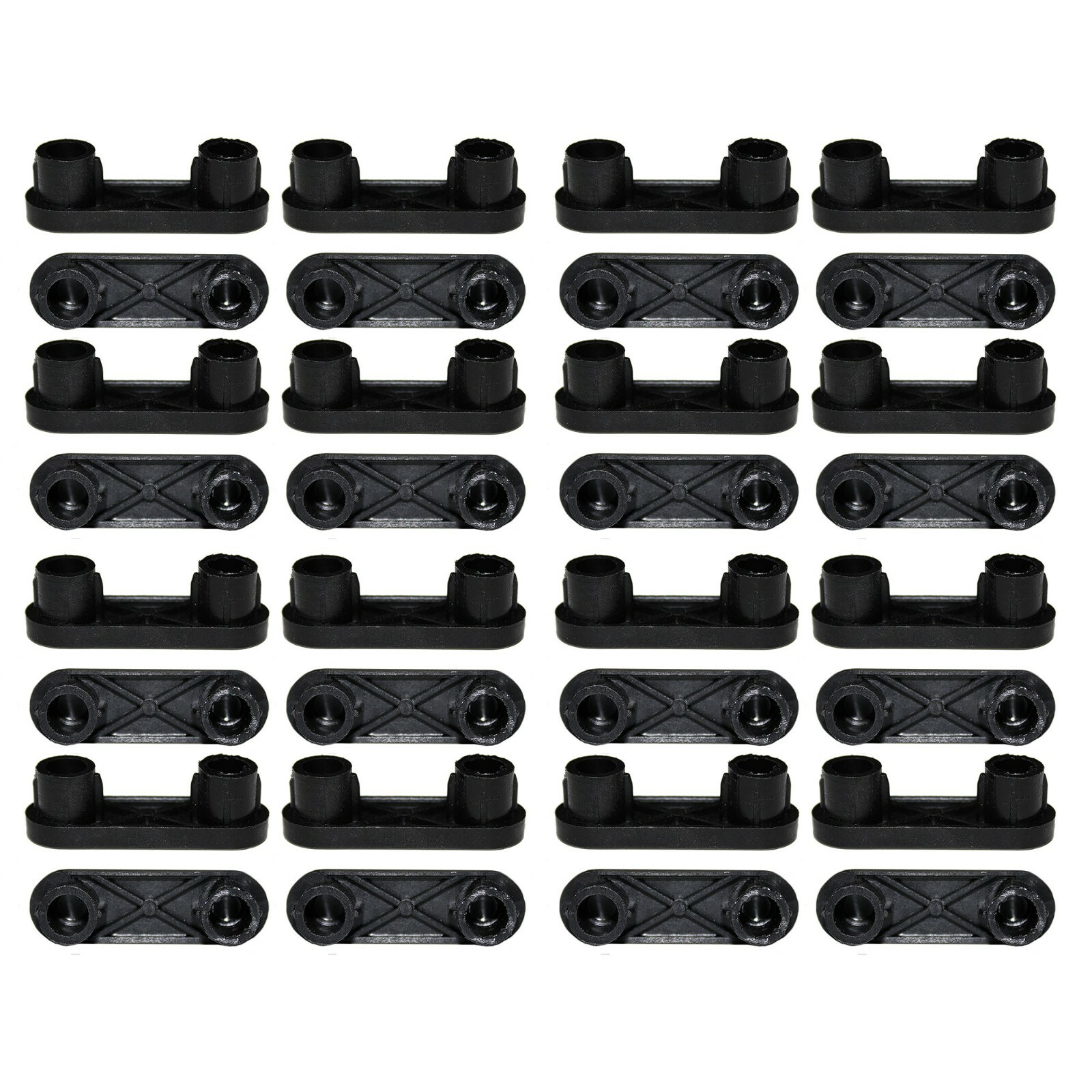 1" - 7/8 x 9/16 Racetrack Shape Nylon O.D. Tube Insert 32 PCS | eBay