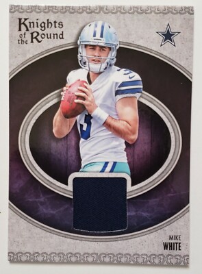 2018 Panini Football Knights If The Round Patch Mike White Rookie Card ...