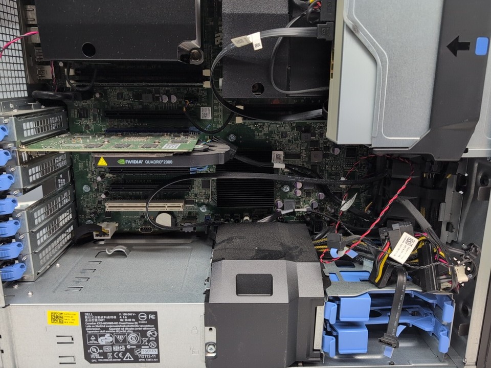 Dell Precision T5600 Dual CPU's Xeon E5-2620 - 8GB DDR3 RDIMM - NO HDD ...