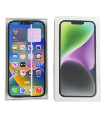 Apple iPhone 14 Plus - 128 GB - Unlocked (Midnight) - A2886 - Broken ...