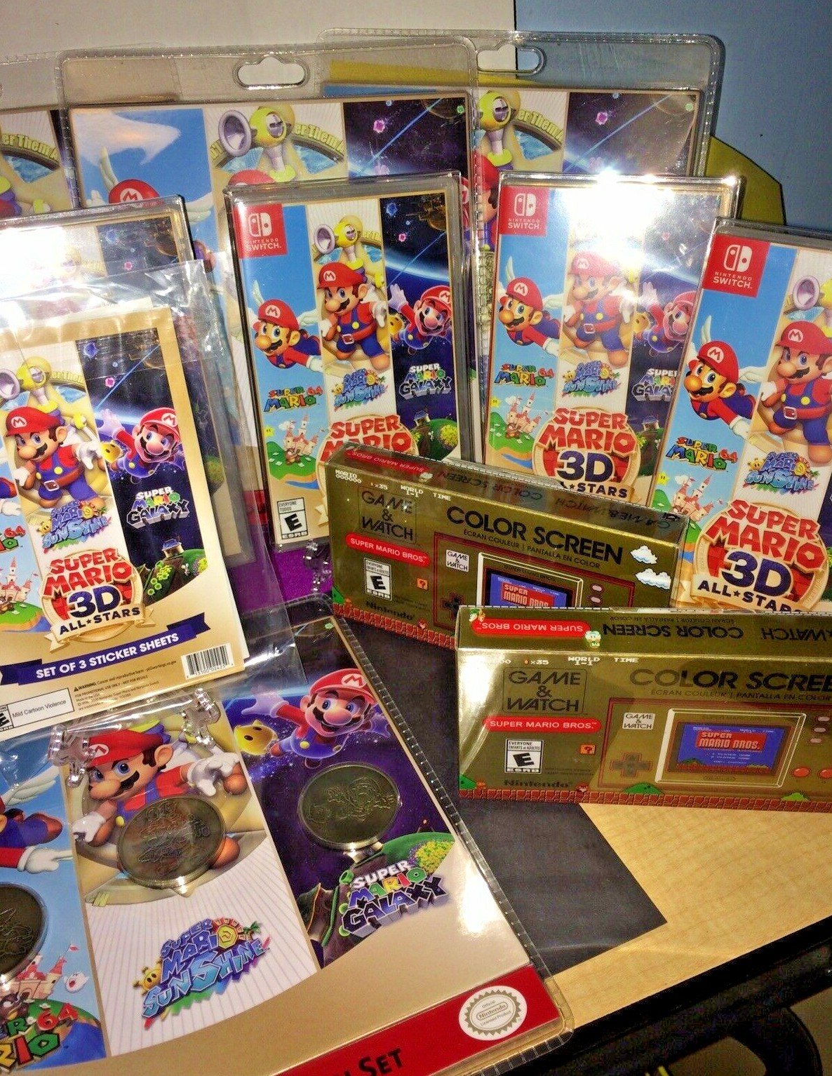 🔥Super Mario 3D All Stars x7 (Physical Copy) (Sealed) (Limited)🔥 18 pc ...