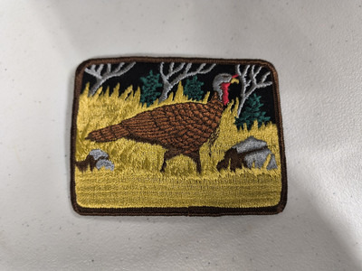 Turkey Patch Vintage Size 3.75’’ x 3” For The Outdoors And Hunting ...