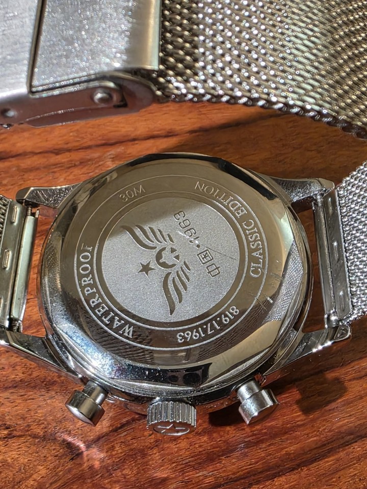1963 Pilot Watch mens Quartz Chronographs Army Red Star Aviation | eBay UK