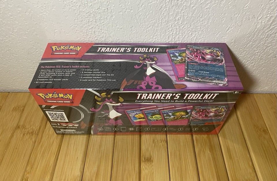 Pokemon TCG Trainer's Toolkit Box 2025 Sealed New | eBay