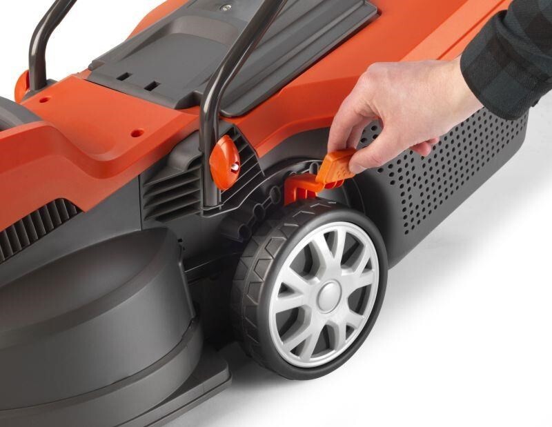 New Flymo Speedi-Mo 360C Electric Wheeled Lawn Mower 1500 W Cutting ...