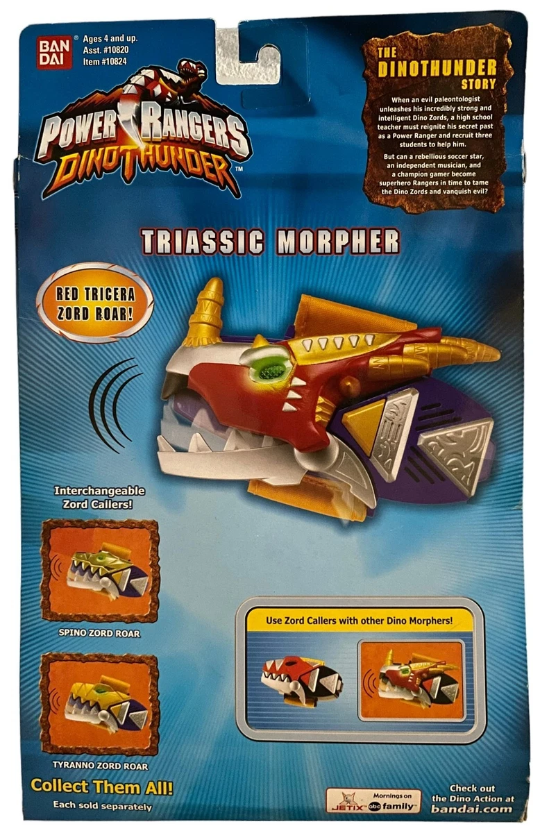Power Rangers Dino Thunder Triassic Morpher