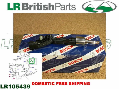 LAND ROVER FUEL INJECTOR RANGE ROVER 10-12 13 ON SPORT 10-13 14 ...