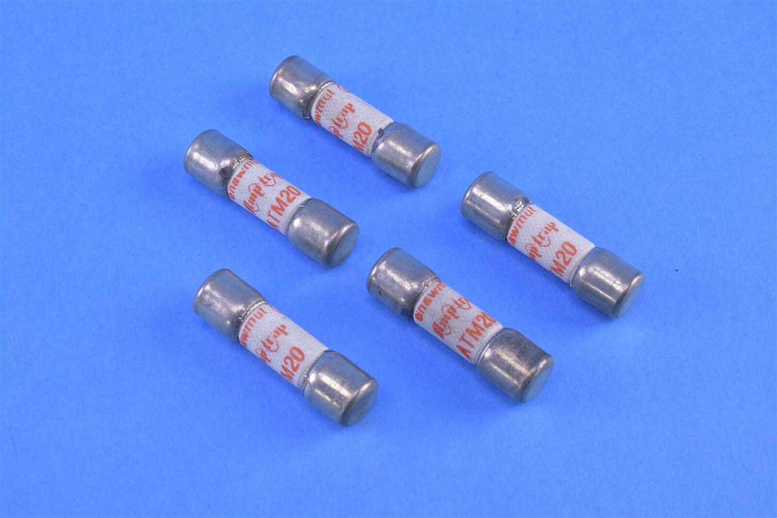 5 Amptrap ATM20 Ferraz Shawmut 600V AC/DC IR 100KA 20Amp Fast Acting ...