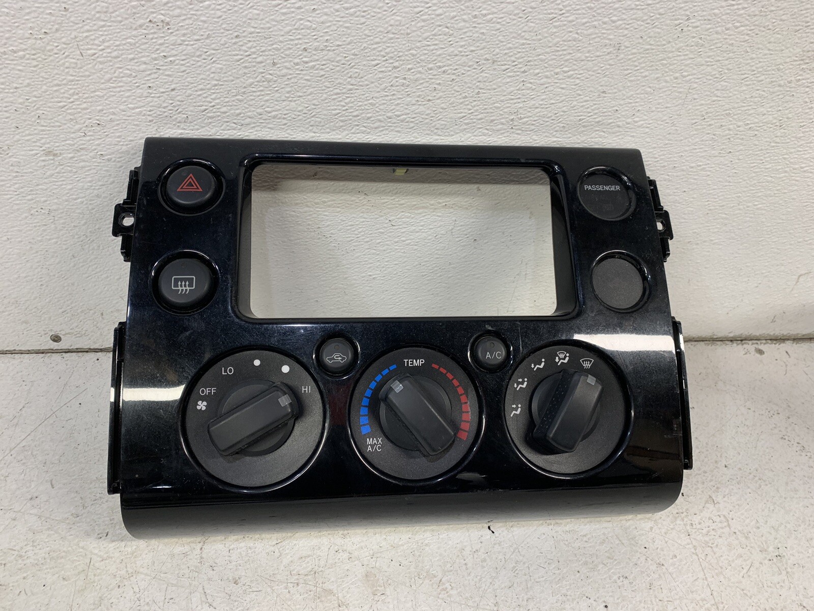 2007-2010 Toyota FJ Cruiser heater A/C HVAC ac heat control panel w ...
