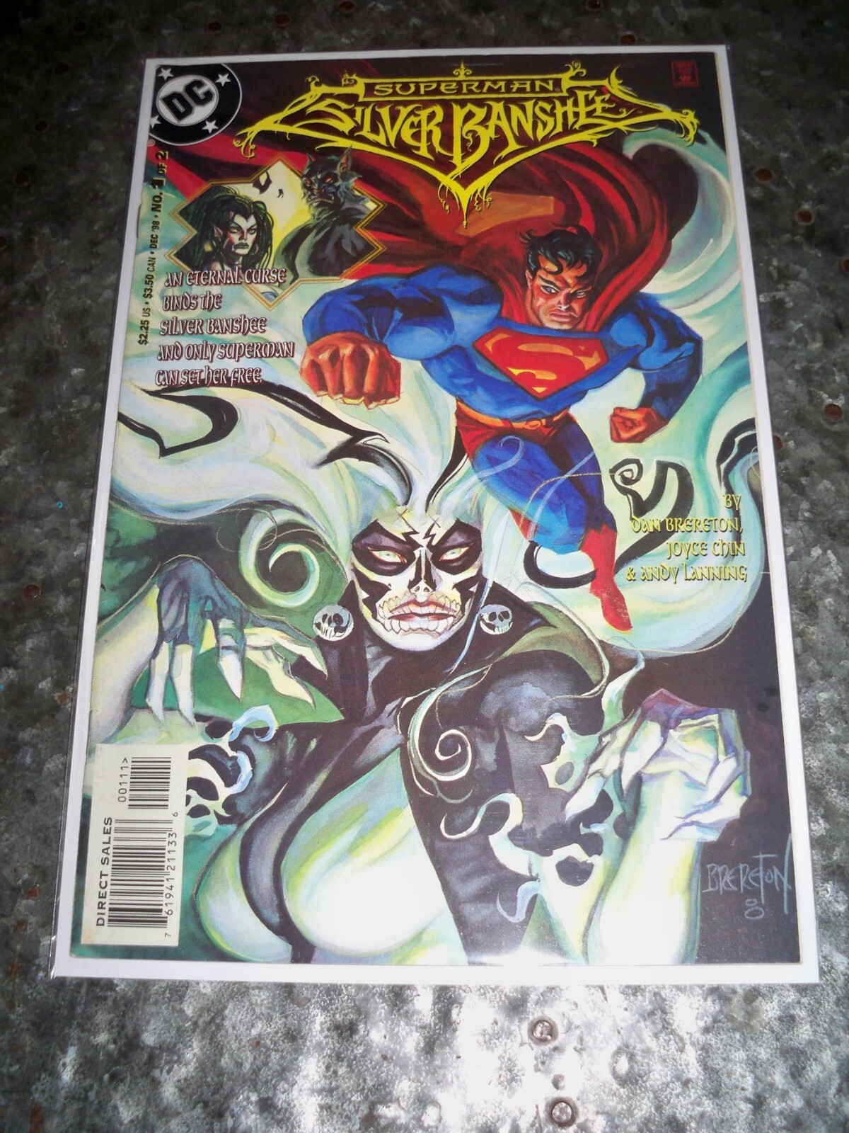 Superman: Silver Banshee #1-2 Full Run 1998 DC Comics VF-NM bagged ...