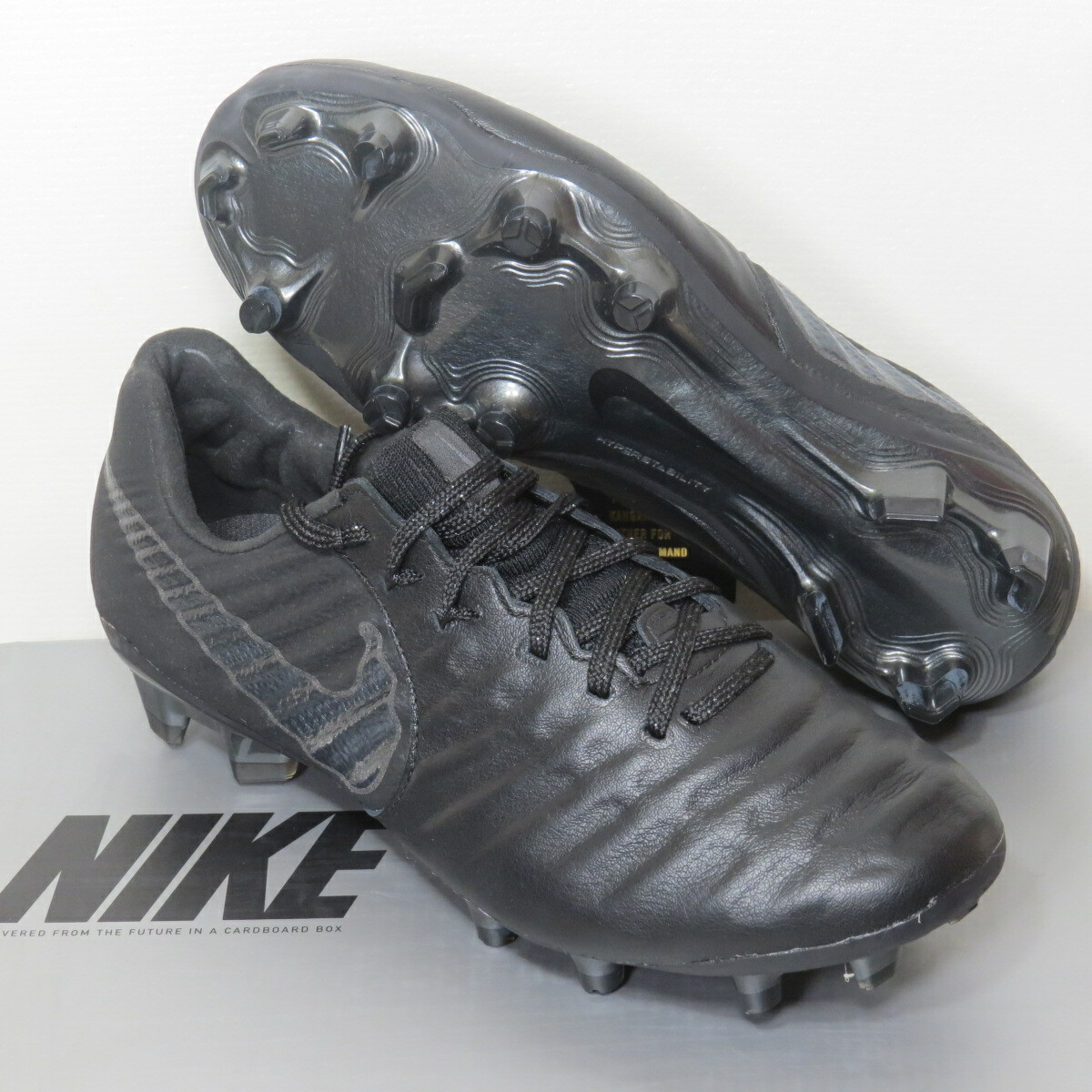 Nike Tiempo Legend 7 Elite FG Black Black AH7238-001 Size Nike Tiempo Legend 7 Elite FG Black Black AH7238-001 Size