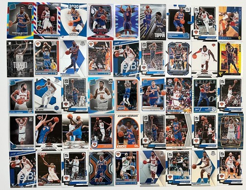 Huge New York Knicks 45-Card Insert/Parallel/Rookie/Legends+ Basketball ...