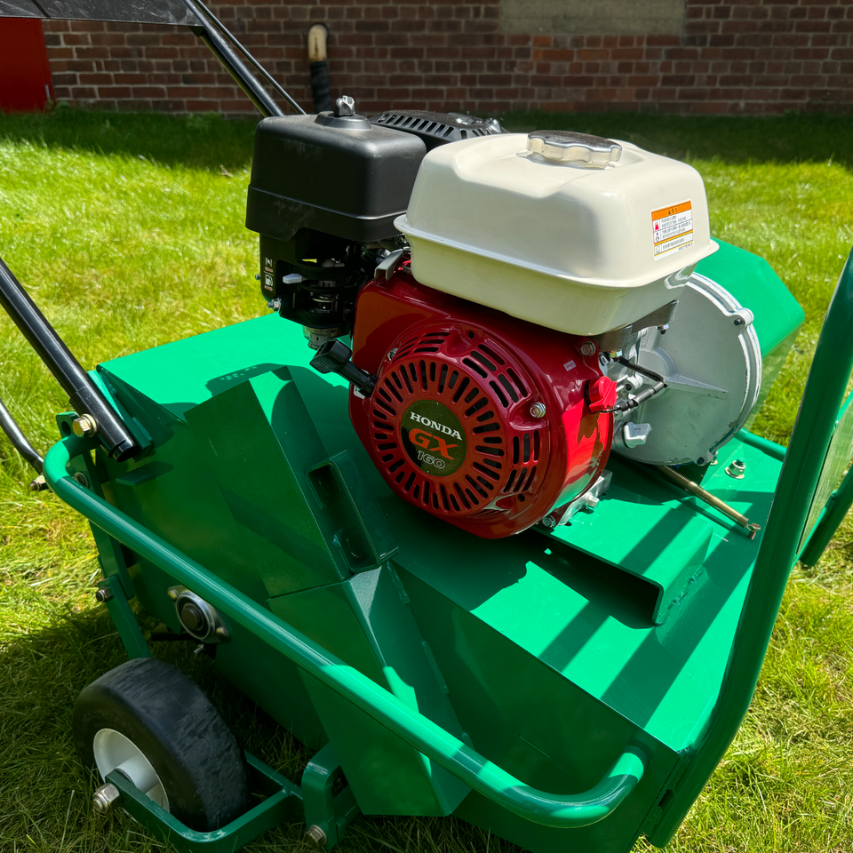 Crytec Meadow Master Garden Heavy Duty Lawn Aerator Honda Petrol GX160 ...