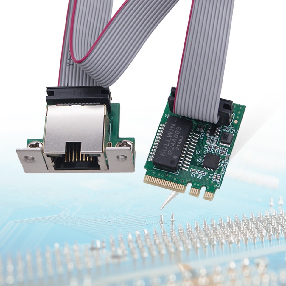 M.2 Network Card Single Port RJ45 Gigabit LAN Card RTL8111H Chip for ...
