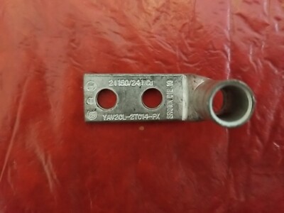 Burndy 2 Hole 90 Degree Copper Lug 2awg YAV2CL-2TC14-FX | eBay