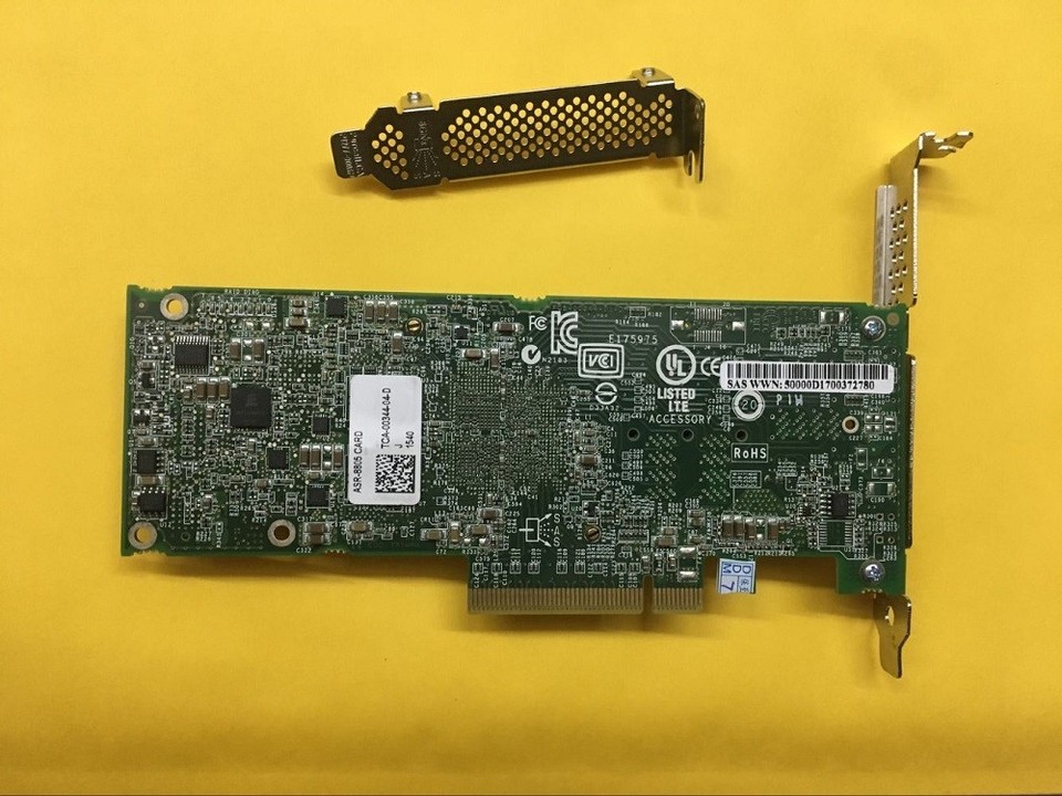 New ASR-8805 Adaptec 12 Gb/s RAID Controller Card+Flash Module AFM-700 ...