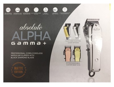 Gamma + Absolute Aplha CordCordless Clipper, GPAACM | eBay