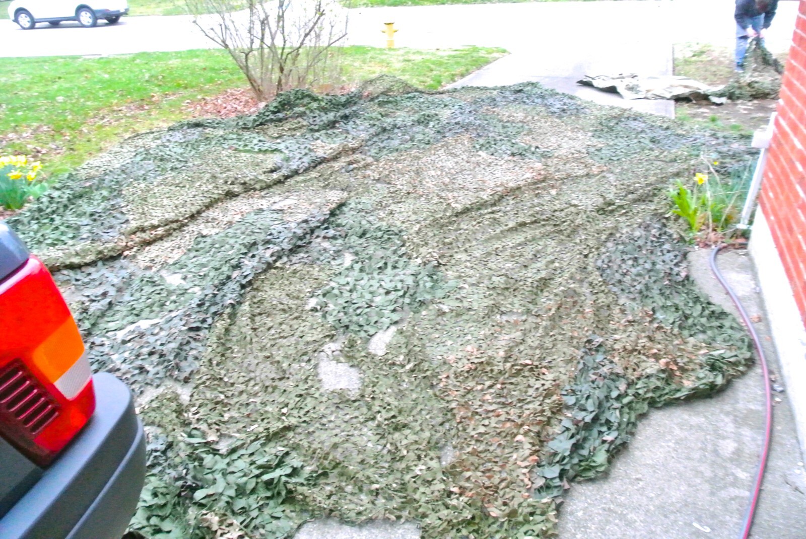 CAMOUFLAGE SCREENING SYSTEM WOODLAND RADAR SCATTERING 1080-00-103-1246 ...