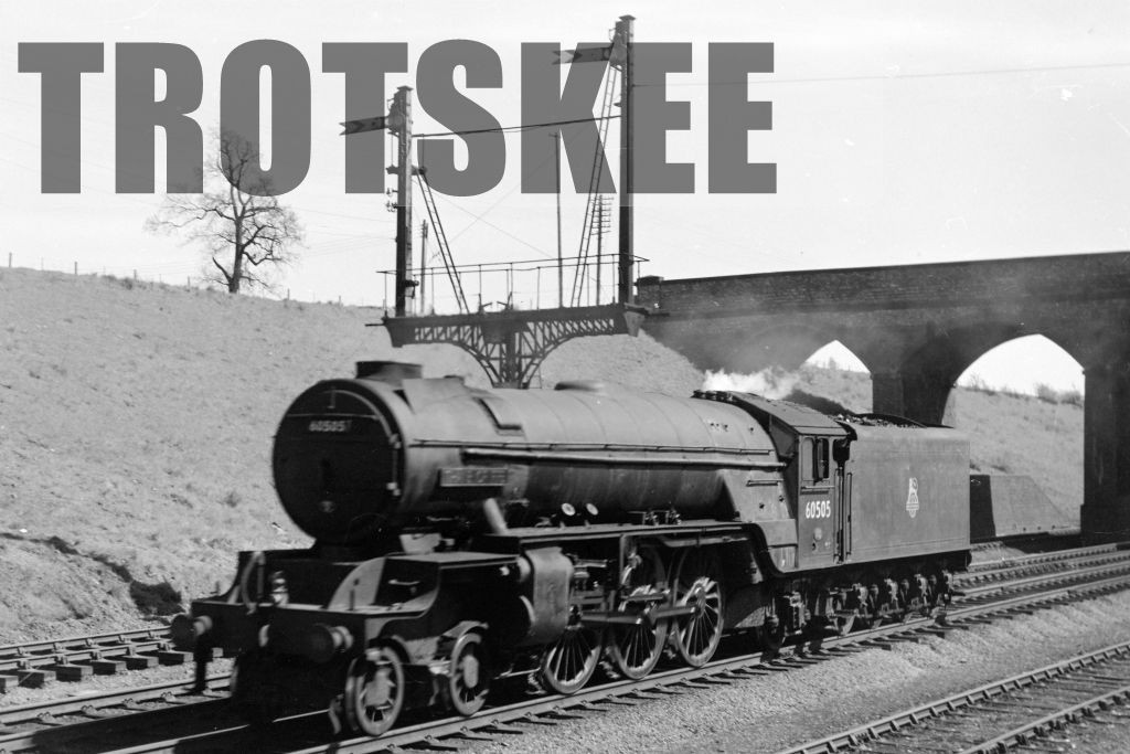 Larger Negative BR British Railways Steam Loco 60505 Class A2 Yaxley ...