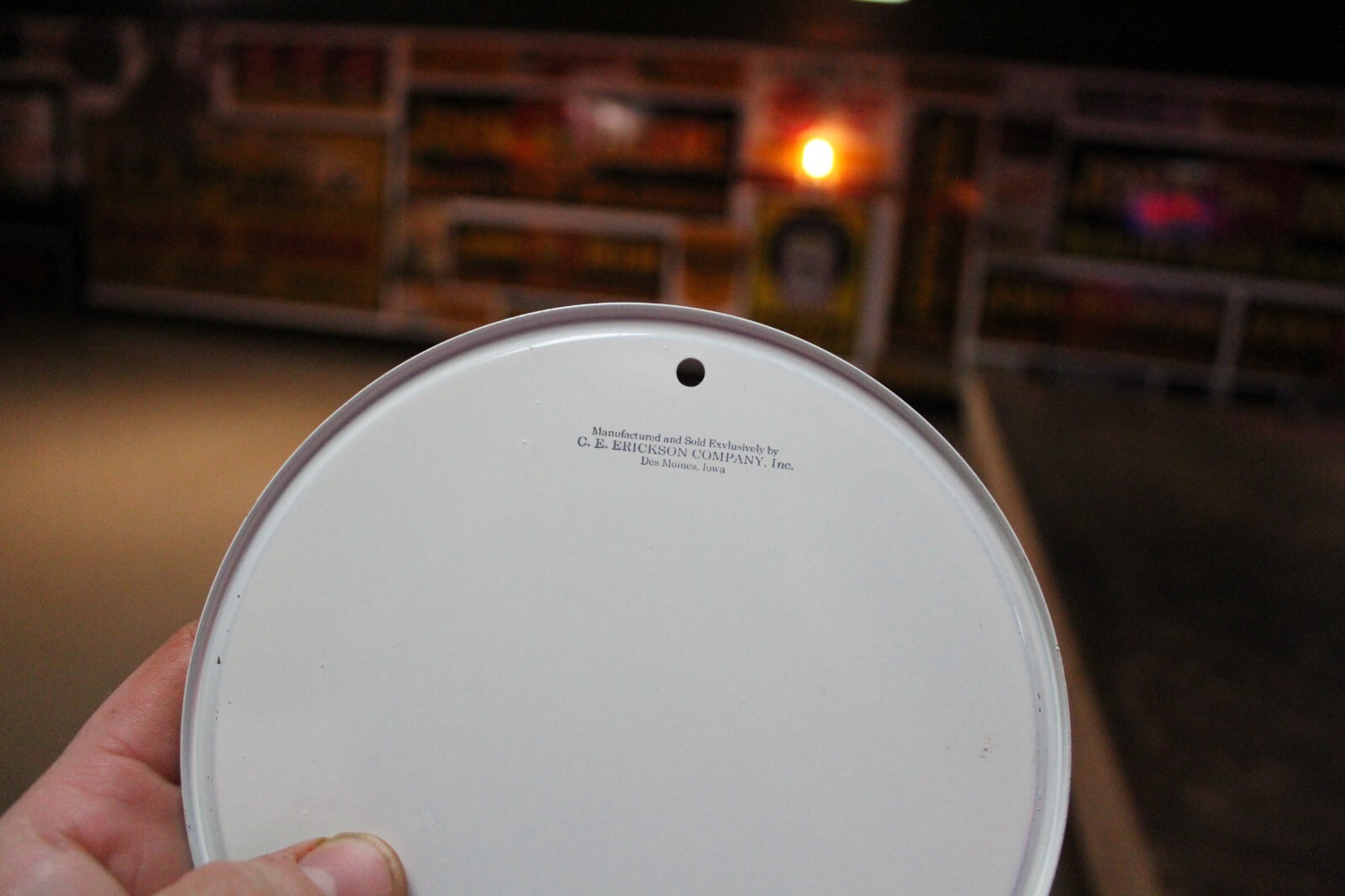 RARE 1960s PURINA CHECK-R-MIX GRAIN DEALER METAL THERMOMETER SIGN FARM ...