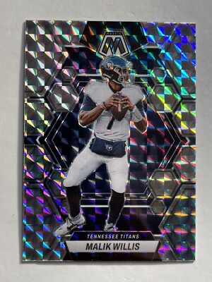Malik Willis Silver Mosaic Prizm 2023 Panini Mosaic Football | eBay