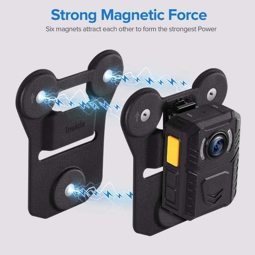 Body Cam Mount and Dock and Klickfast Clickfast Stud Clip for Body ...