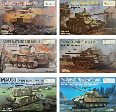 Vespid Models 1/72 Tank Military New Plastic Model Kit 1 72 Mr Models ...