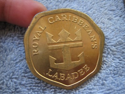 Vintage Royal Caribbean's Laradee Coin Token Gold Tone | eBay