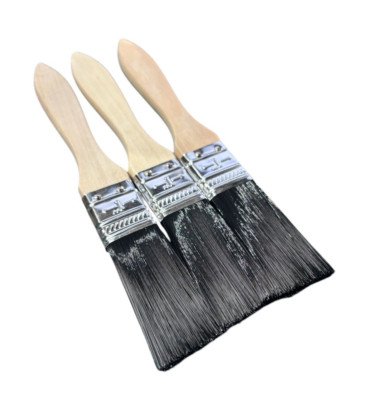 One Inch Paint Brushes 1" 25mm Smooth Bristle Paint Brush Set Small ...