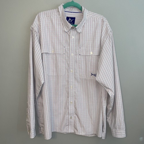 EUC Atlantic Drift Button Down Fishing Tackle Shirt Multicolor Plaid ...